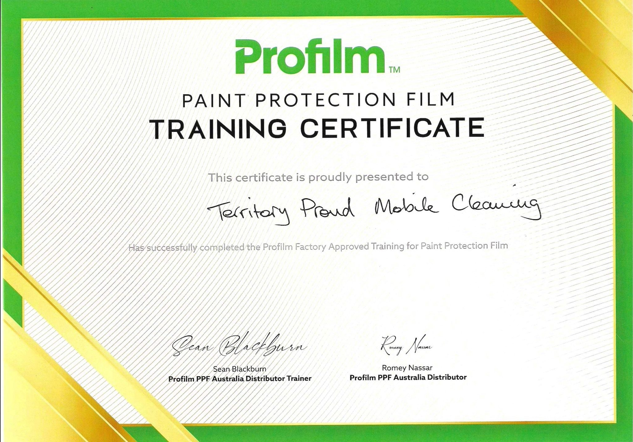 Territory Proud Mobile Cleaning| Car Detailing Darwin